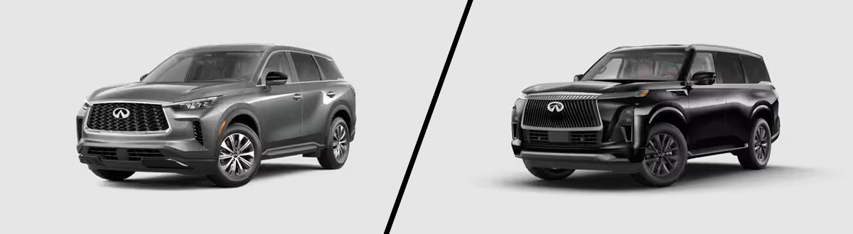 2025 INFINITI QX60 vs QX80 | INFINITI of Peoria | INFINITI Dealer in ...